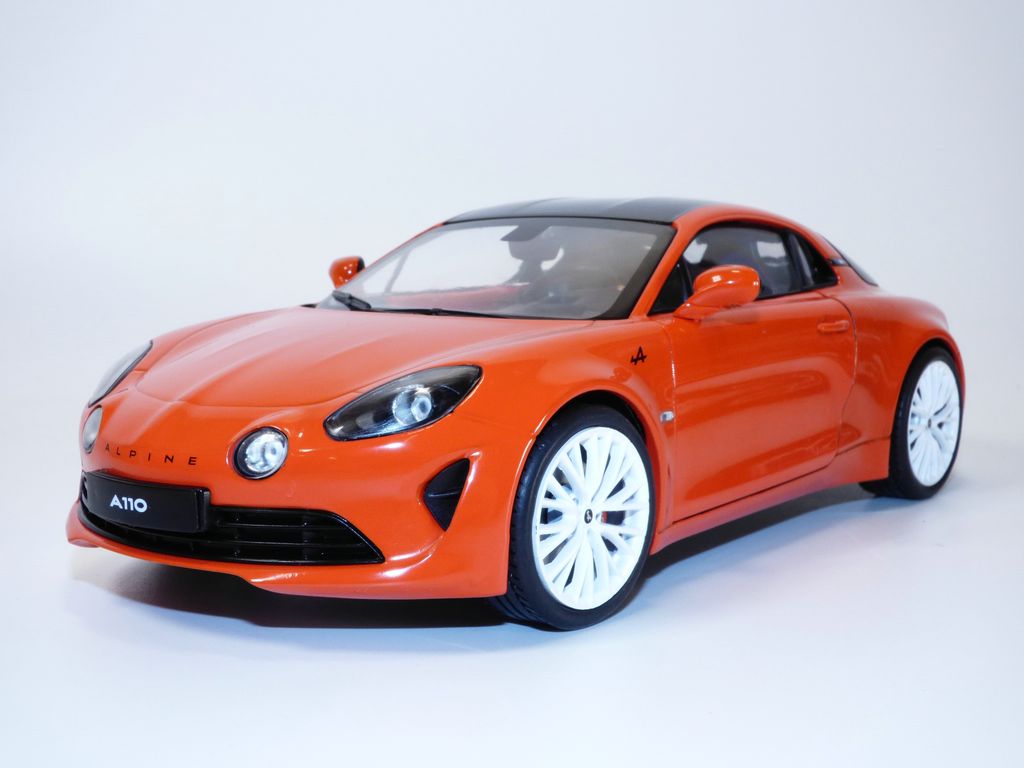 ALPINE A110S Heritage Colors orange 1/18 3663506014345| eBay