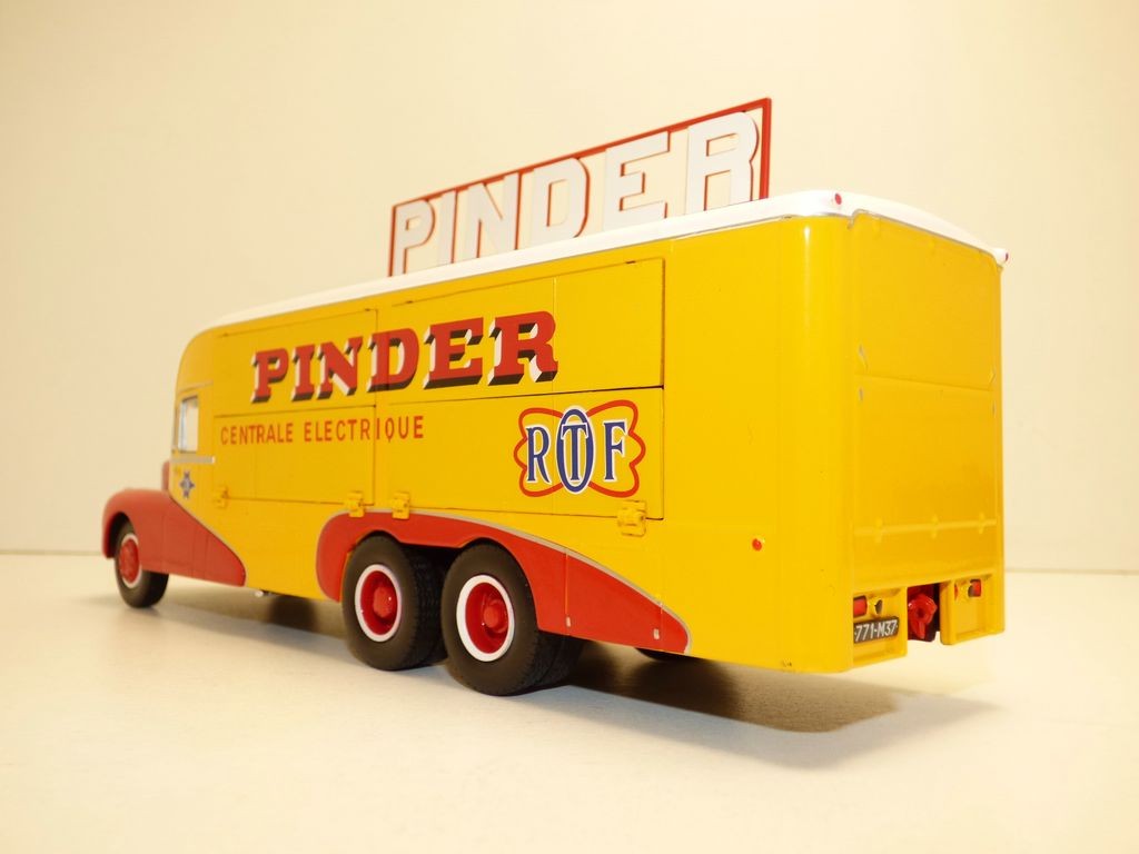 CAMION BERNARD 28 1951 centrale electrique cirque PINDER 1/43 EUR 25,90 ...