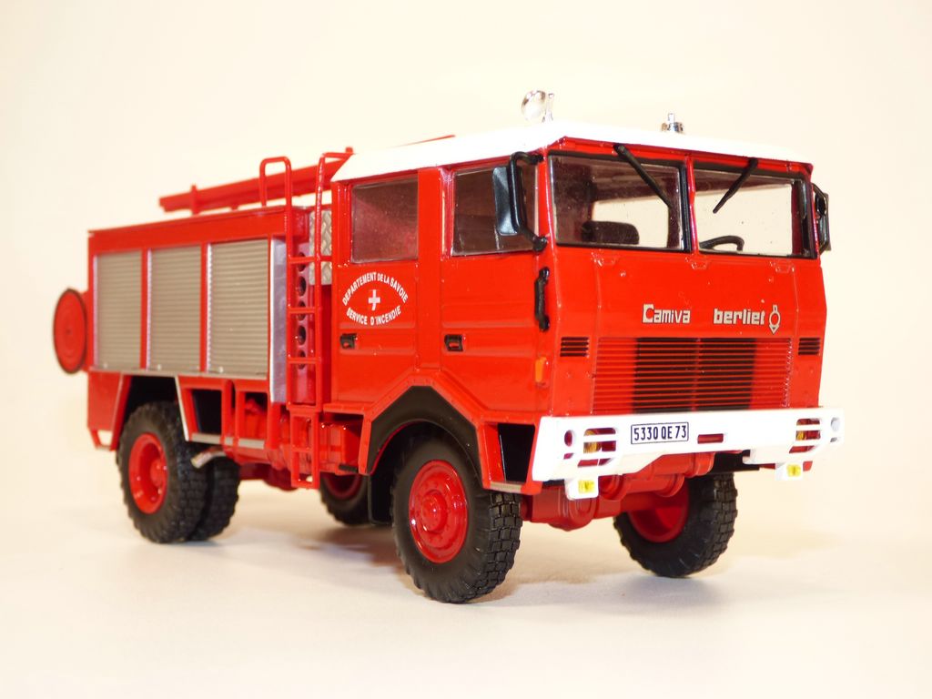 CAMION POMPIER BERLIET GBD 4x4 SDIS de la Savoie 1/43 EUR 29,90 ...