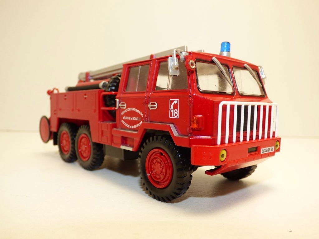 Camion POMPIERS BERLIET FF 6x6 FPT HR Meurthe & Moselle 1/43 ...