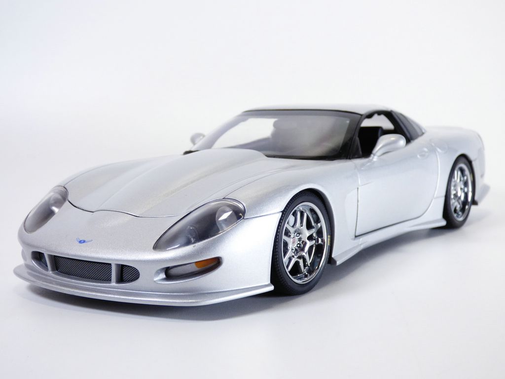 CHEVROLET CORVETTE CALLAWAY C12 Gray 1/18 C5 BOXLESS OCCASION | eBay