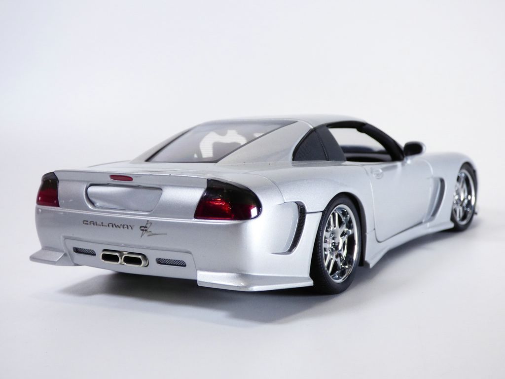 CHEVROLET CORVETTE CALLAWAY C12 Gray 1/18 C5 BOXLESS OCCASION | eBay