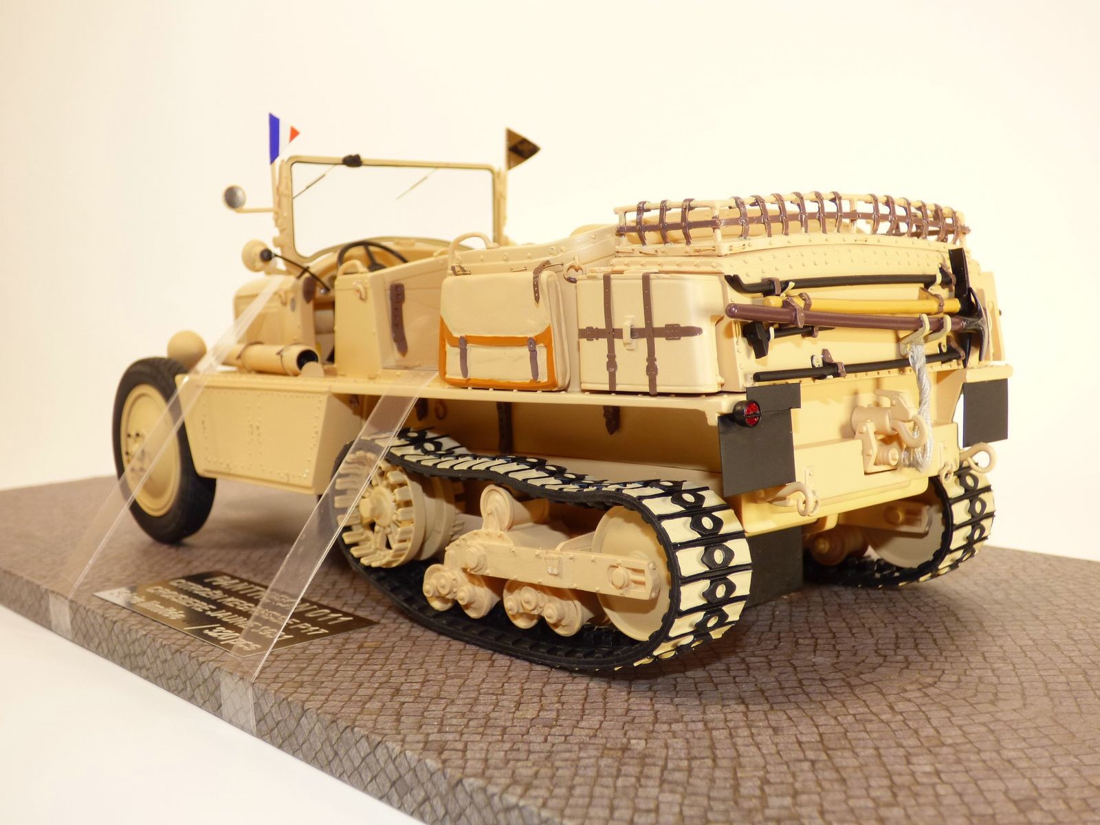 CITROEN C4 KEGRESSE P17 croisière jaune 1931 1/18 Autochenille ...
