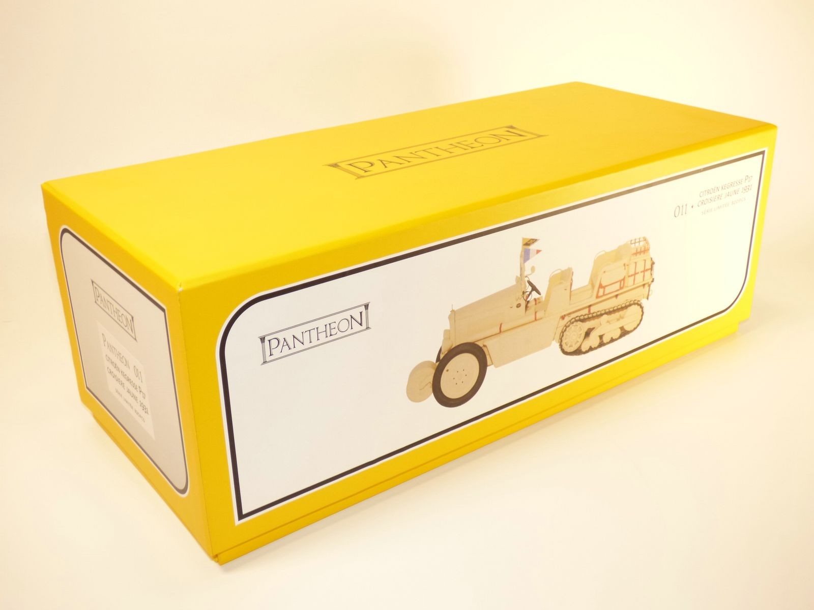 CITROEN C4 KEGRESSE P17 croisière jaune 1931 1/18 Autochenille ...