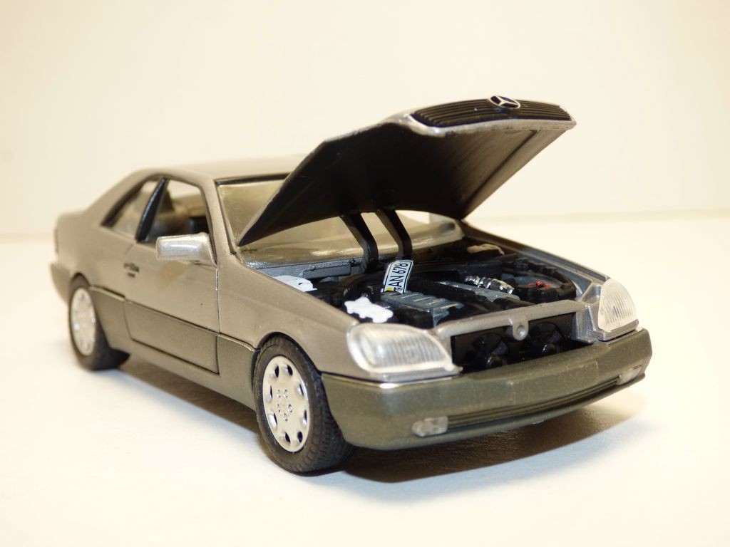 MERCEDES 600SEC CLASSE S coupé gris 1/43 W140 4010280012705 | eBay