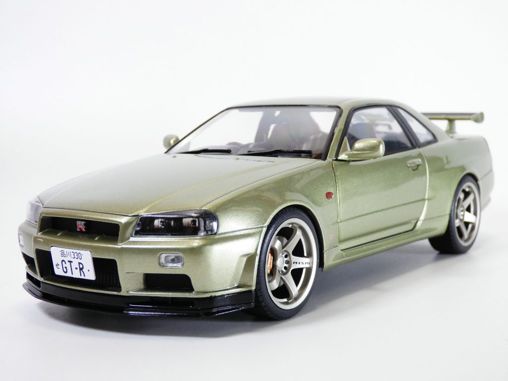 Solido 1/18 Nissan Skyline GT-R (R34) 1999 Green 1804308 for sale ...