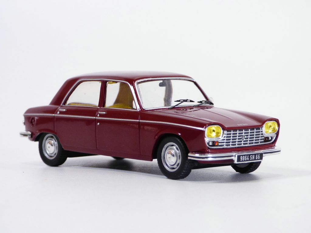 PEUGEOT 204 berline bordeaux 1/43 1967 4895102340477 | eBay