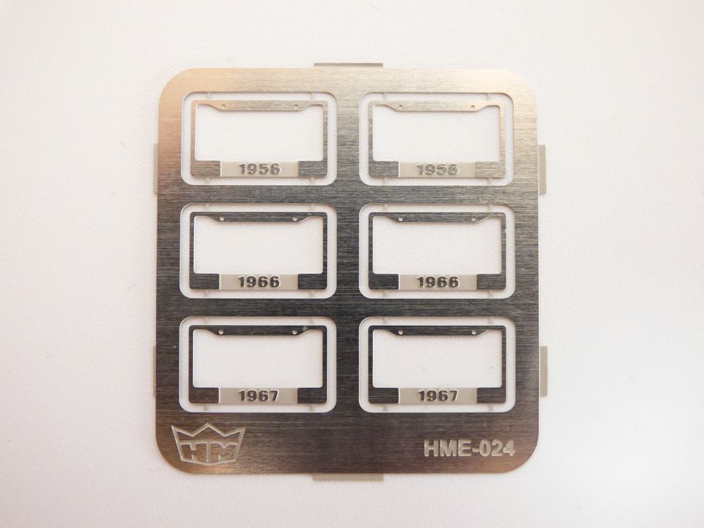 VW BUG 56 66 67 Type 1 2 BUS 67 1-24 1-18 LICENSE PLATE | eBay