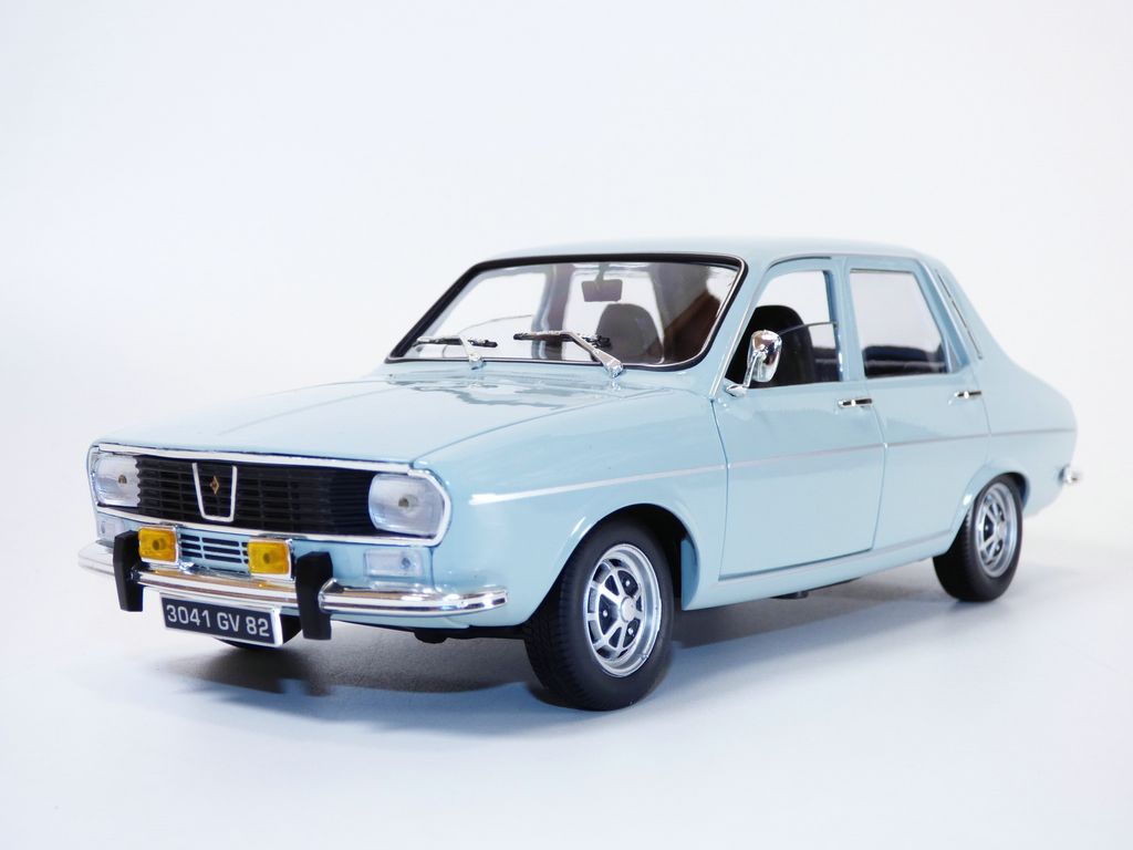 RENAULT 12 - R12 TS bleu light 1/18 EUR 69,90 - PicClick FR