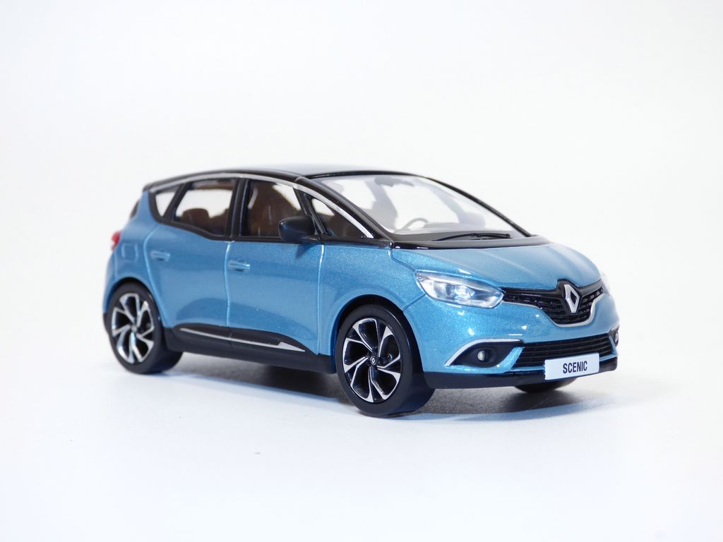 Renault+Scenic+2016+C%C3%A9leste+Bleu+%26+Black+1+43+Model+517735+Norev ...