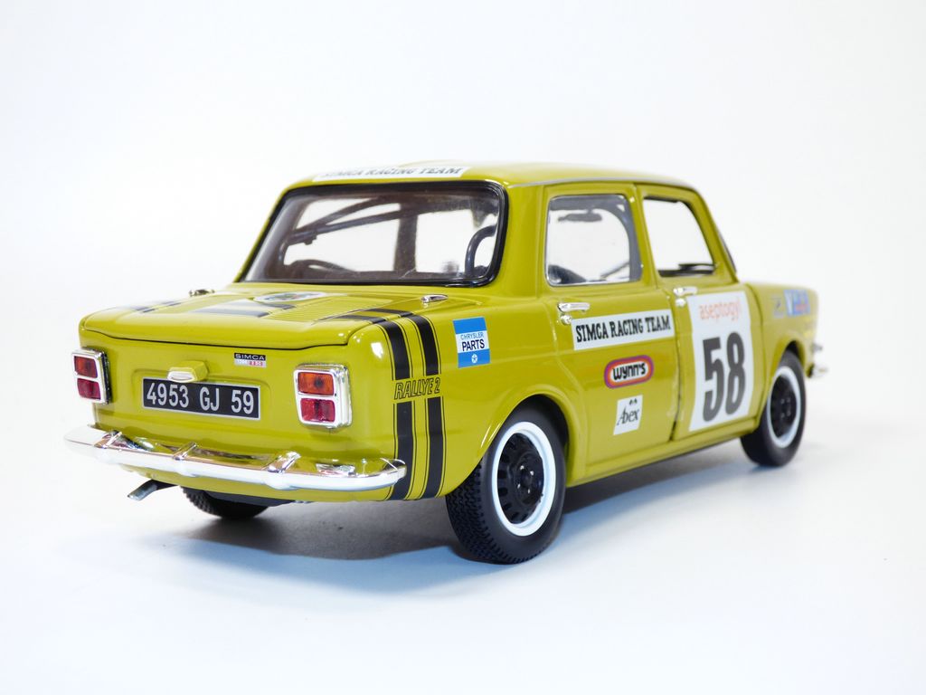SIMCA 1000 RALLY 2 SRT N 58 1973 NOREV 185699 1 18 for sale online | eBay