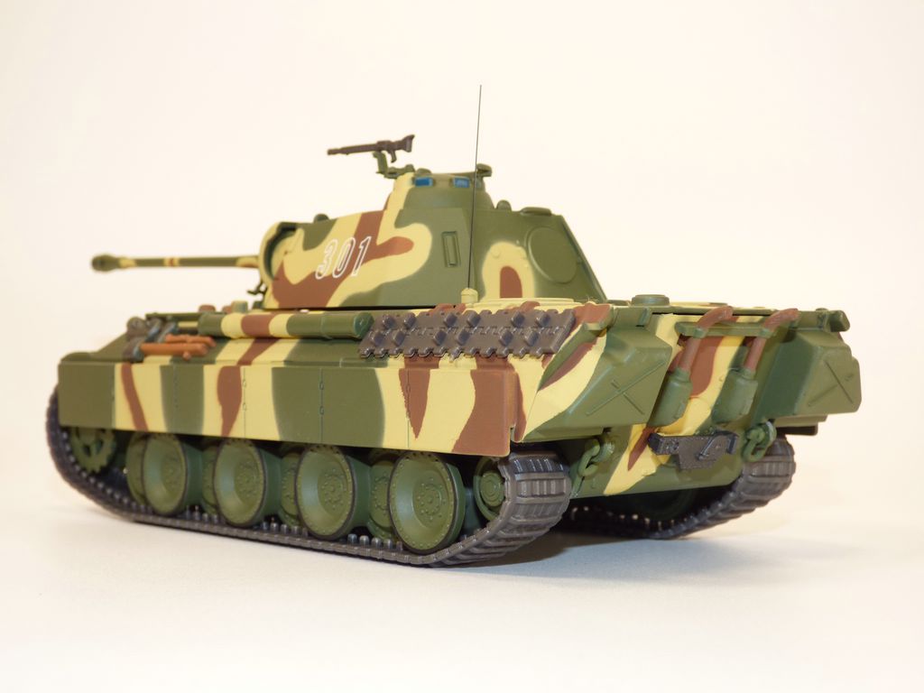 Tank char militaire PANTHER G bataille des Ardennes 1945 1/43 WWII ...