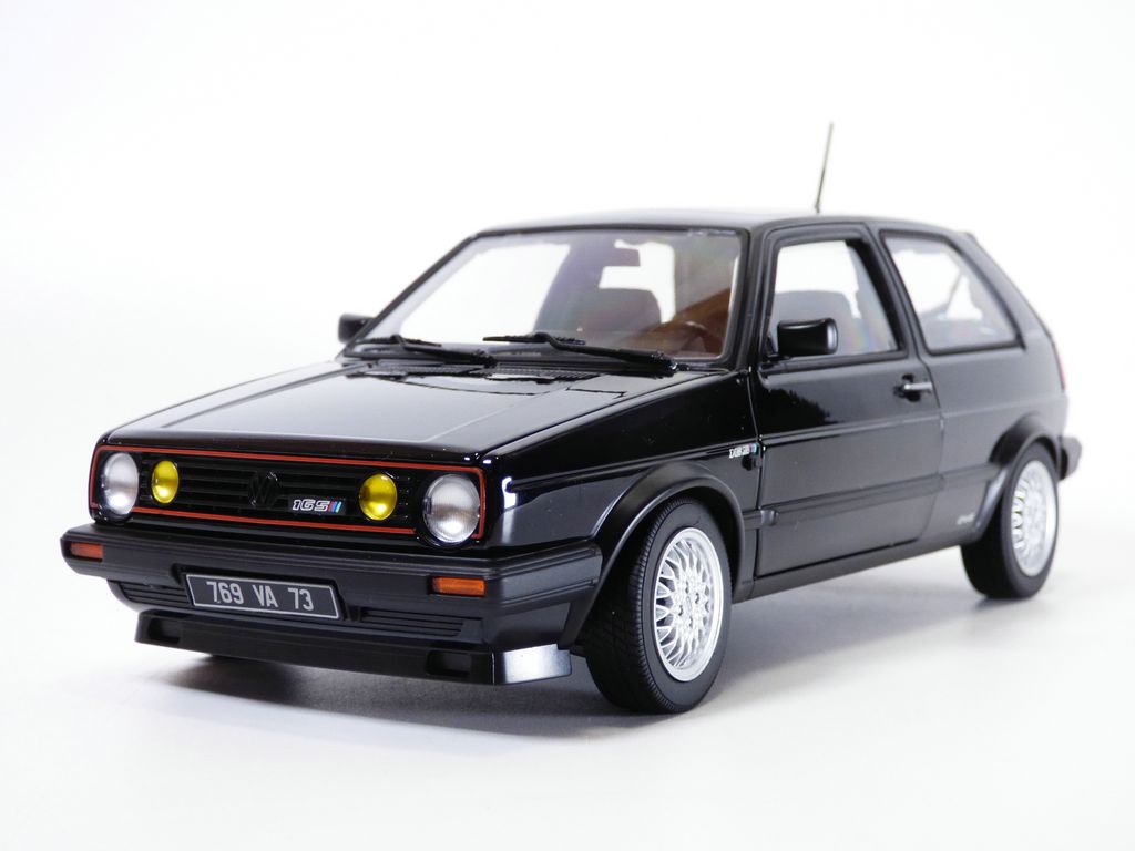 VOLKSWAGEN GOLF 2 GTi 16S MATCH noir 1/18 VW II1989 EUR 95,90 - PicClick FR
