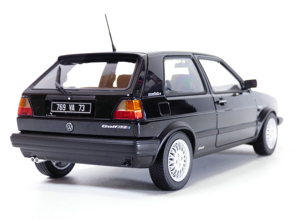 VOLKSWAGEN GOLF 2 GTi 16S MATCH noir 1/18 VW II1989 EUR 95,90 - PicClick FR